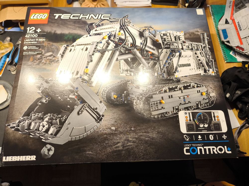 LEGO LIEBHERR R9800 BAGGER 42100 OVP | Kaufen auf Ricardo