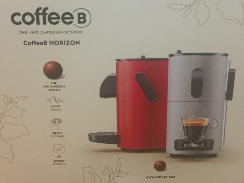 CoffeeB Horizon Kapselmaschine Rot (Neu und originalverpackt) in ...