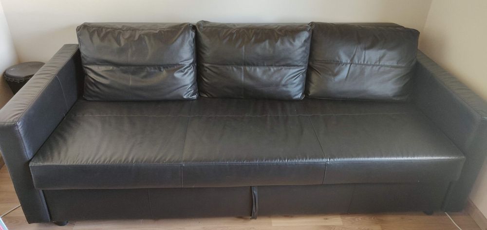 FRIHETEN 3er-Bettsofa, Bomstad schwarz | Kaufen auf Ricardo