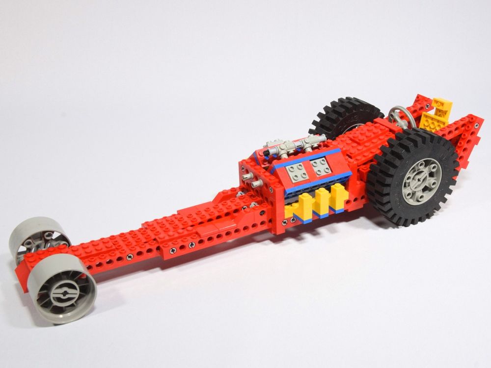 3 Bauanleitungen zu Lego Technic Auto #853 LKW/Jeep/Dragster (Neu ...