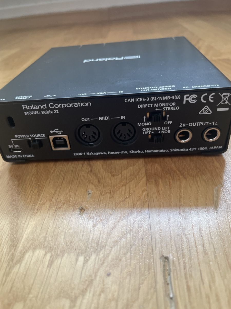 Roland Rubix 22 USB Audio Interface - Top Zustand! (Gebraucht) in ...
