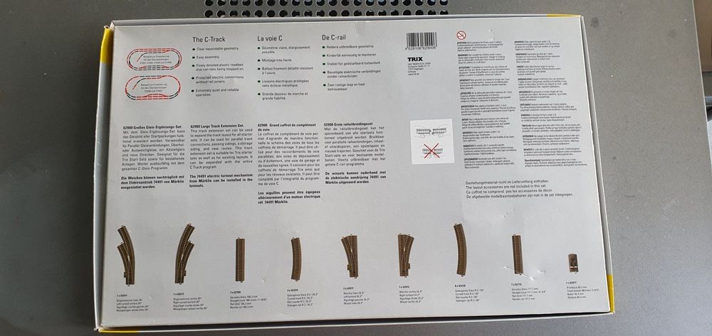 Trix H0 62900 Grosse Ergänzungspackung C-Gleis (SSH) | Kaufen auf Ricardo