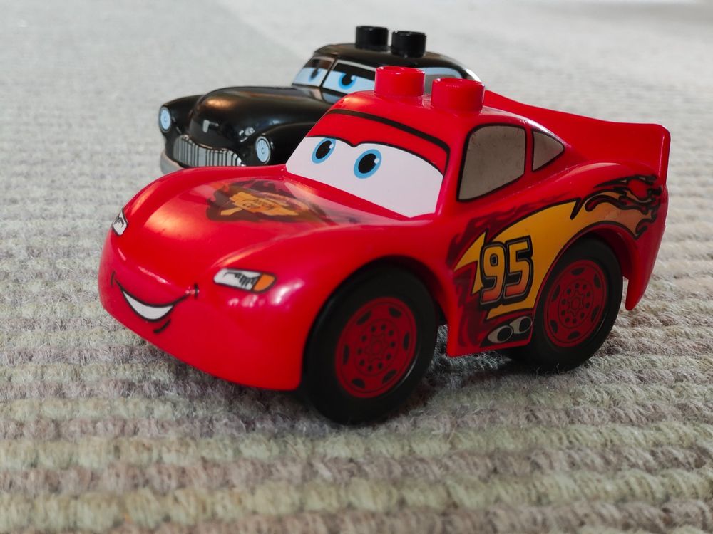 LEGO Duplo Cars Sheriff und Lightning McQueen (Gebraucht) in ...