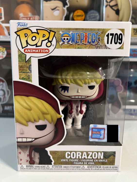 Funko POP! Animation One Piece Corazon (With Devil Fruit) (Neu und ...