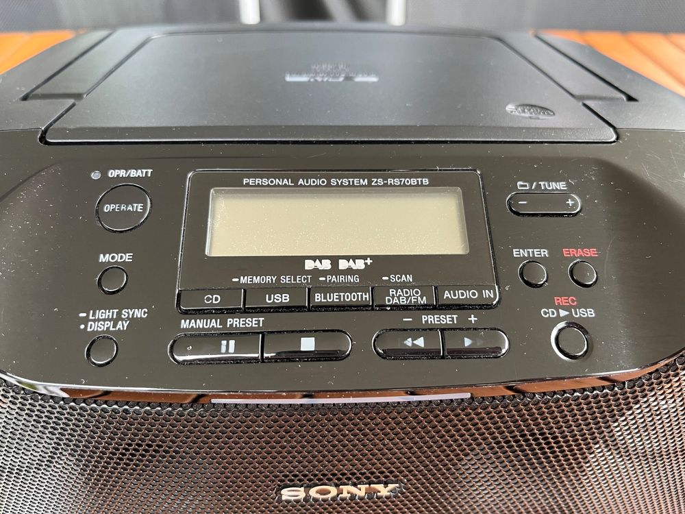 Sony DAB Radio, CD, MP3, Bluetooth Player (2. Gerät) | Kaufen auf Ricardo