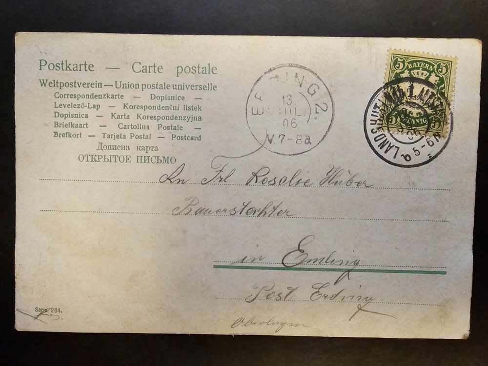 PK Postkarte Antik. (Gebraucht) in Dallenwil für CHF 2 – mit Lieferung auf Ricardo kaufen