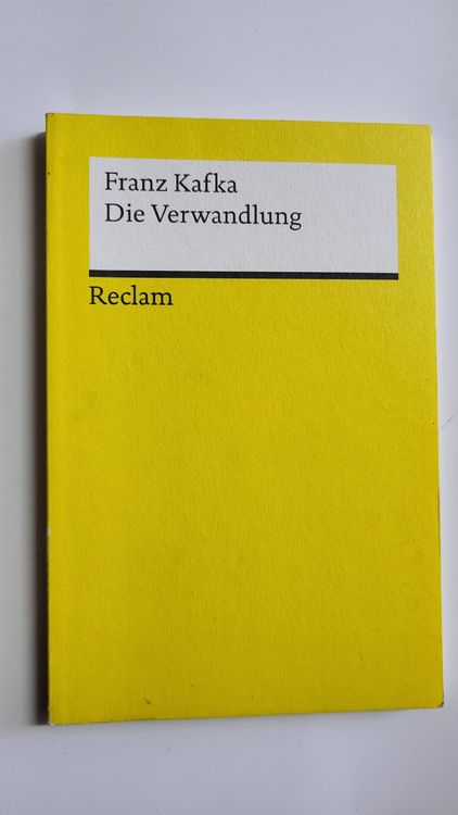 Die Verwandlung Franz Kafka (Gebraucht) in Hägglingen für CHF 0.5 – mit ...