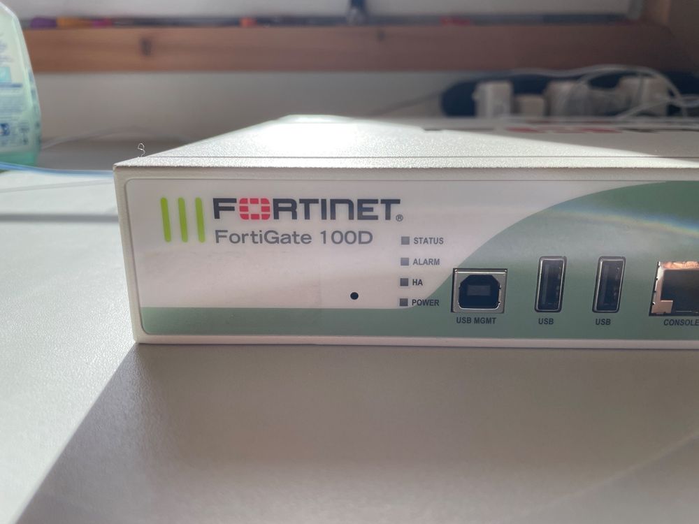 Fortinet Fortigate 100D (Gebraucht) in Gsteig für CHF 52 – nur Abholung ...