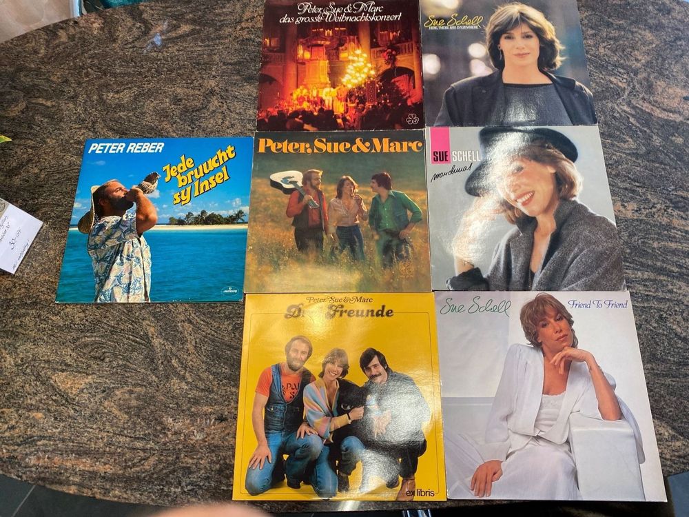 LP SAMML. PETER, SUE&MARC / SUE SCHELL / PETER REBER (Gebraucht) in ...