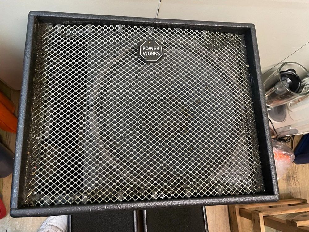 Power Works RS15 Sub + 2x RS82 Sat + Panasonic AV Receiver (Gebraucht ...