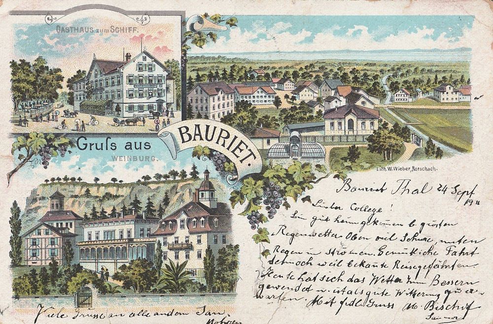 Thal / Bauriet - Litho um 1900 | Kaufen auf Ricardo