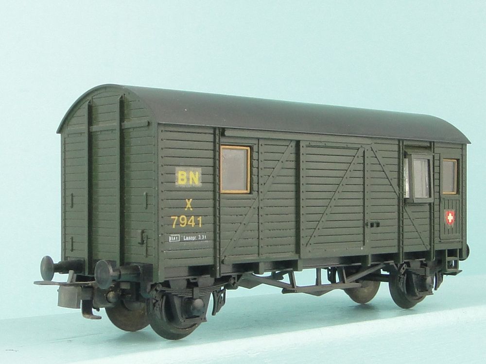 Liliput H0 BN Güterwagen, selbstbau | Kaufen auf Ricardo