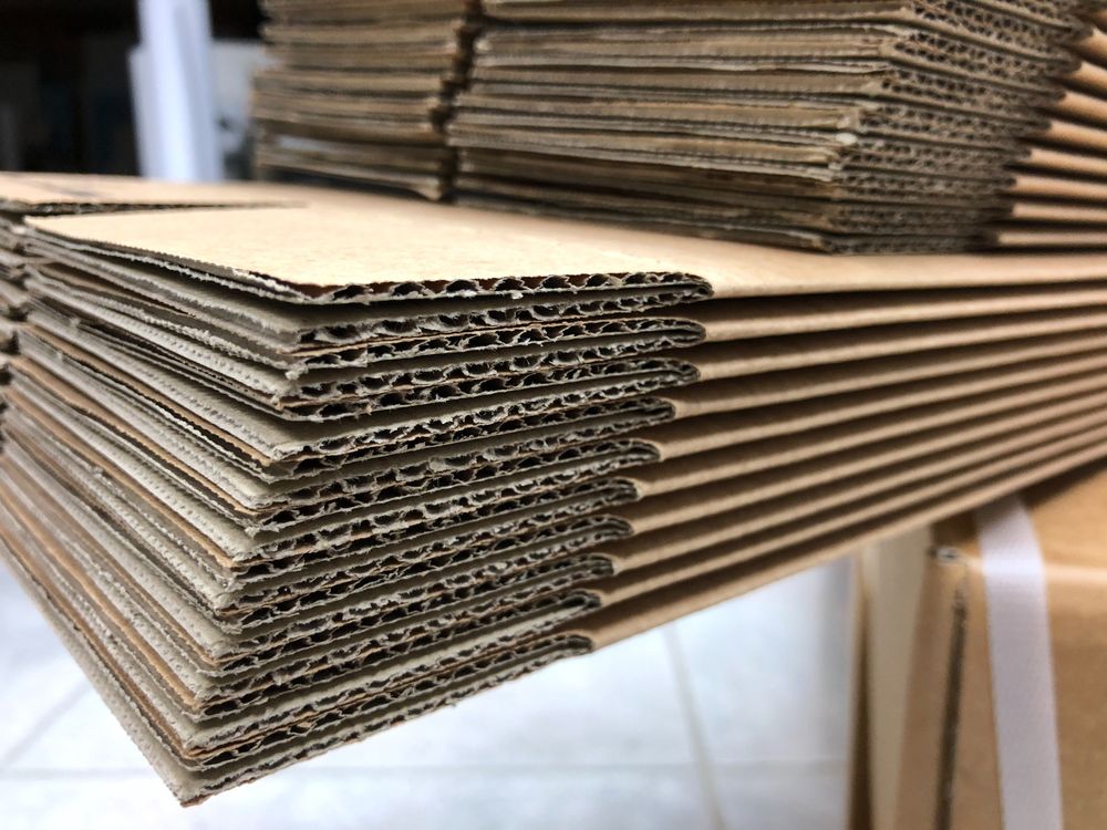 40x Faltkarton 100cm + 60x Teleskophülsen 120cm / 10x10cm (Neu und ...