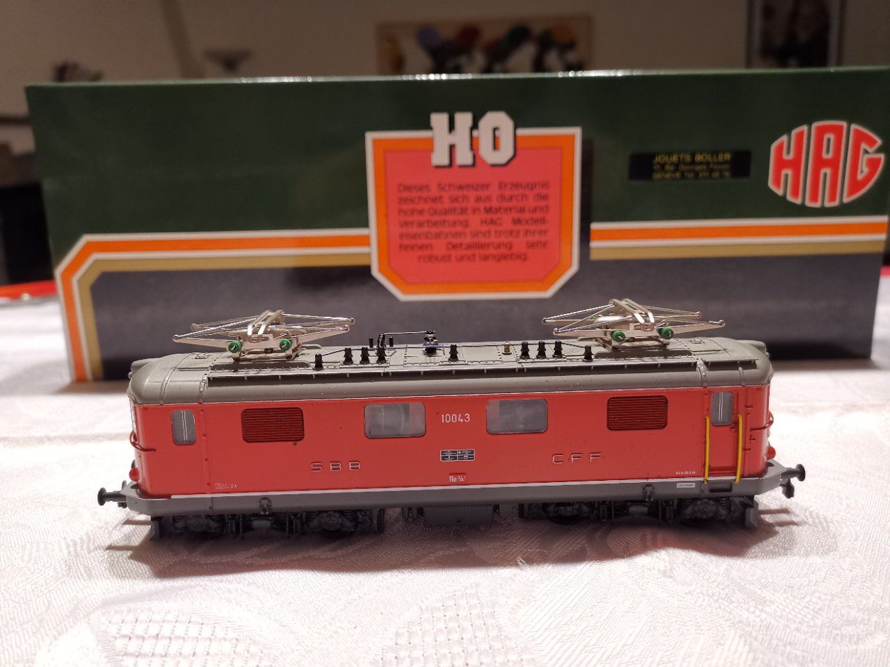 HAG Locomotive222 Re 4/4 I SBB HO (D'occasion) à Hermance pour CHF 120 ...