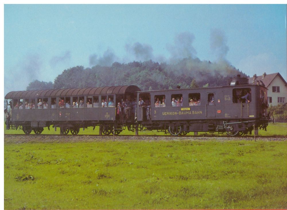UEBB DAMPFTRIEBWAGEN ZWISCHEN BUBIKON & WOLFHAUSEN BELEBTE (Neu (gemäss ...