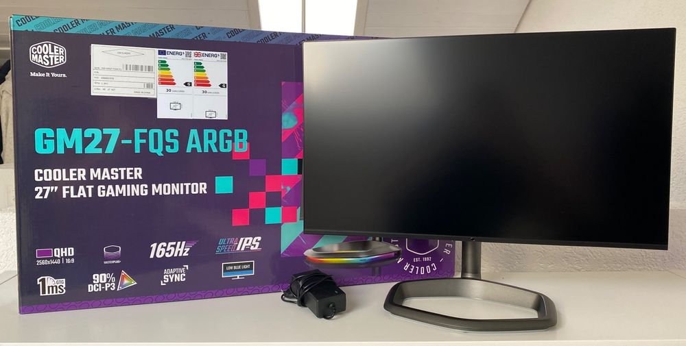 Gaming Monitor Cooler Master 165Hz-27Zoll-WQHD-IPS DEFEKT | Kaufen auf ...