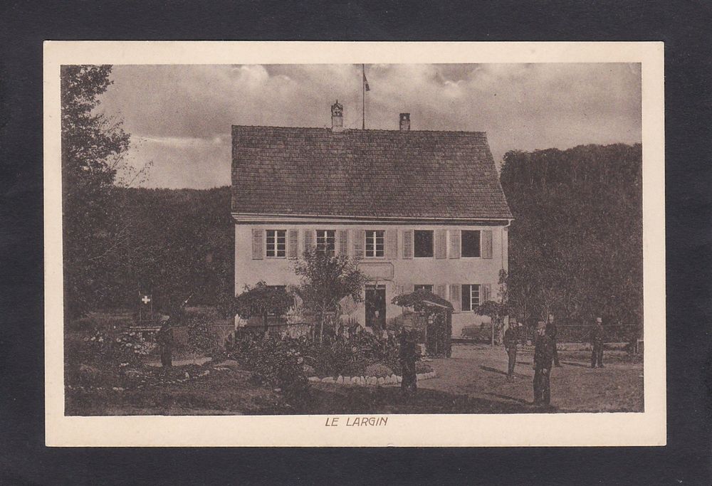 Restaurant LE LARGIN près Bonfol, 1916, Soldatenmarke! | Kaufen auf Ricardo