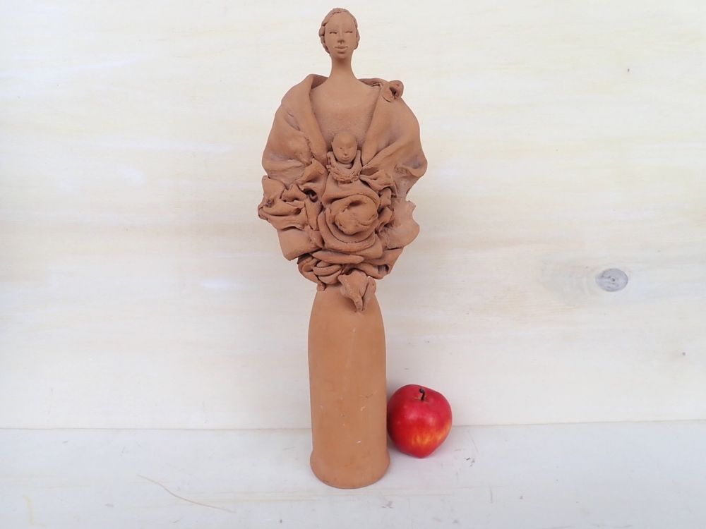 Terracotta Figur Hollò Kati Ungarn Vintage 1991 Maria Hollo (Gebraucht) in Wil SG für CHF 38 ...