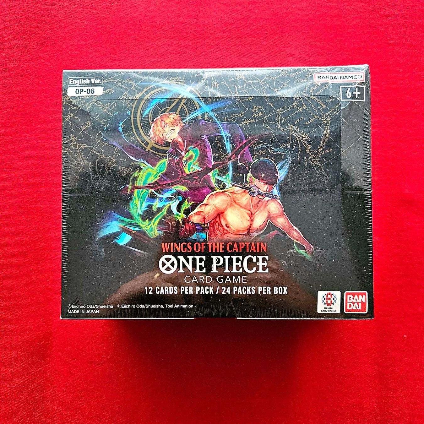 One Piece OP-06 Wings of the Captain Booster Box EN (Gebraucht) in ...