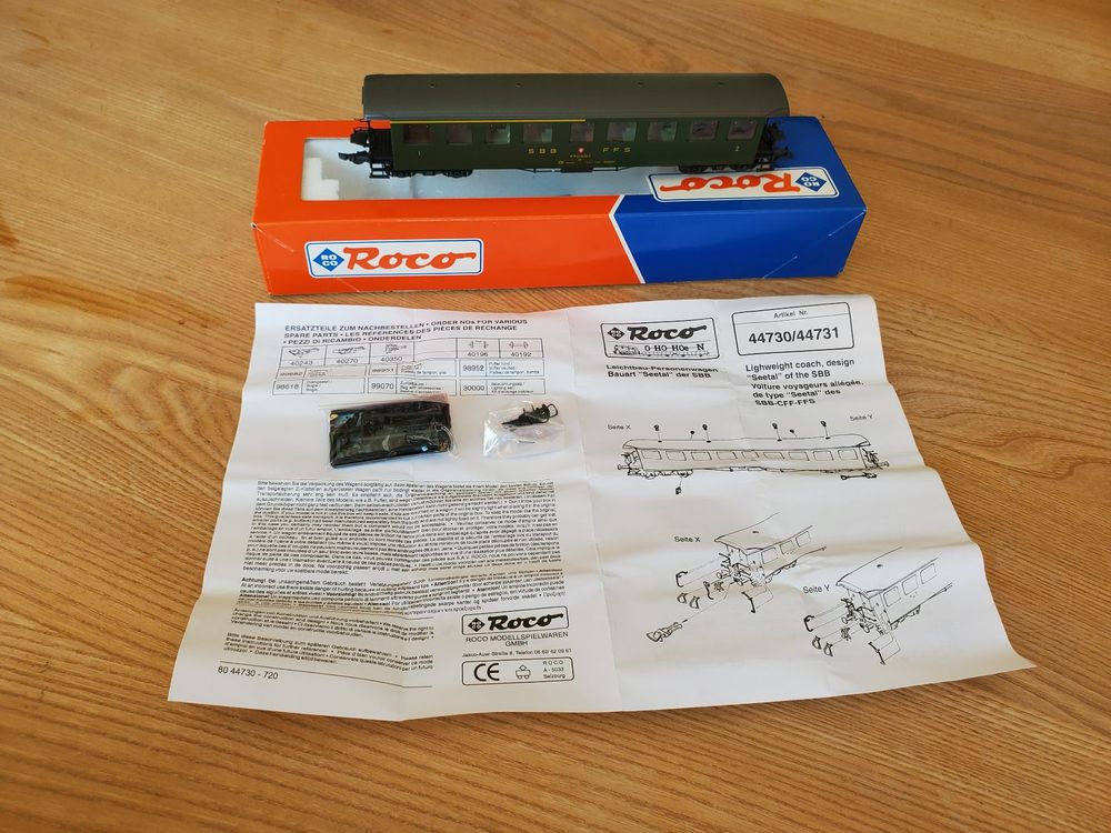 Roco 44730 SBB Seetaler 1/2 Klasse (Gebraucht) in Seon für CHF 45 – mit ...