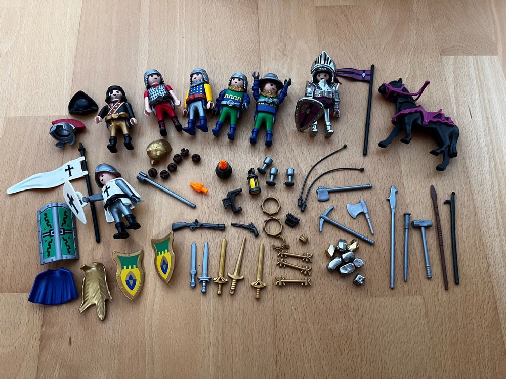 Playmobil diverse Teile (Thema Ritter/Ritterburg) (Gebraucht) in ...