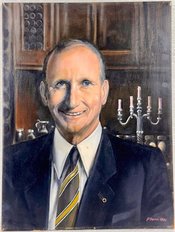 Top Malerei Portrait Gemälde einer Person Signiert P.Senn (Gebraucht) in Root für CHF 10 – mit ...