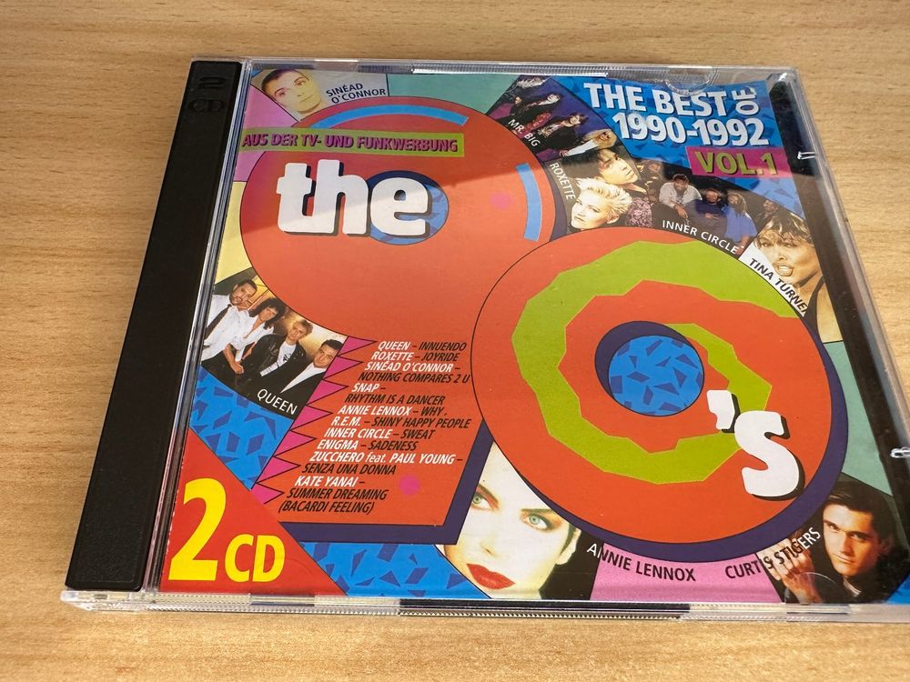 Various – The Best Of 1990-1992 vol. 1 - 2 CD (Gebraucht) in Rikon im Tösstal für CHF 9.5 – mit ...