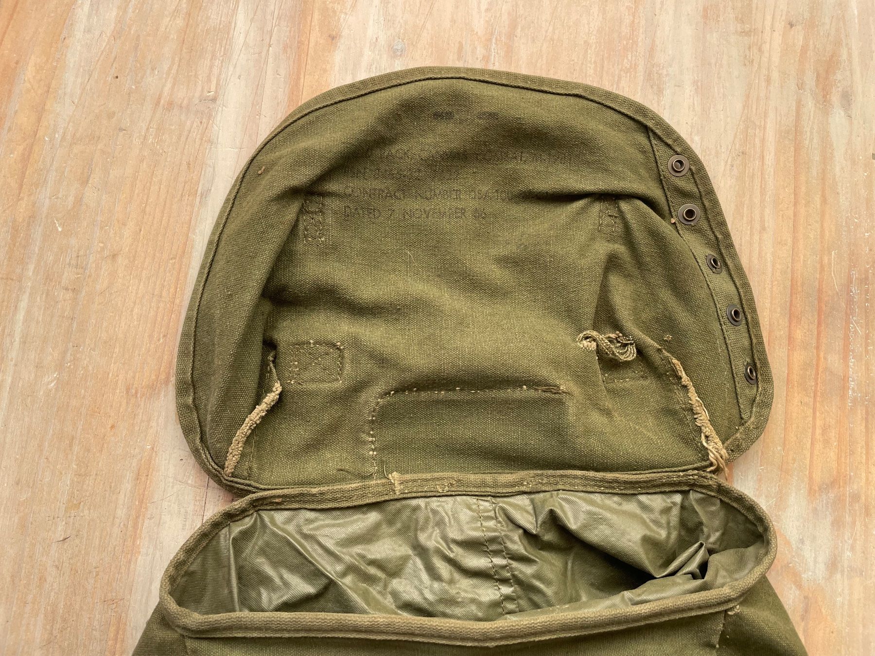Original us Army Vietnam War m-1961 field pack cargo (D'occasion) à ...