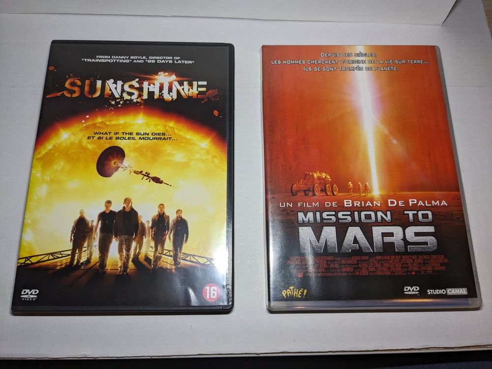 DVD 2 Films Sunshine et Mission to Mars (Gebraucht) in Gland für CHF 1 ...