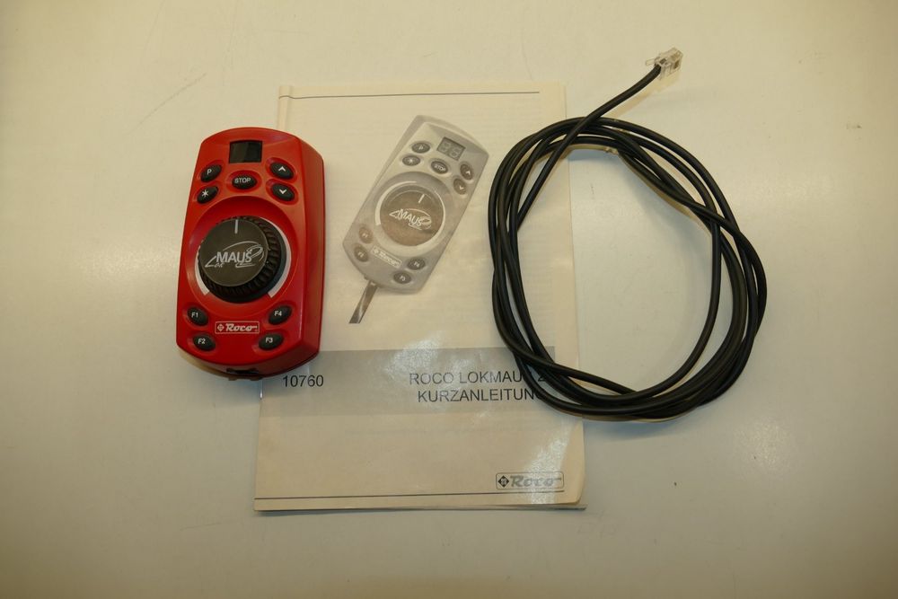 Roco H0: Lokmaus 2 mit Kabel und Kurzanleitung (Gebraucht) in ...