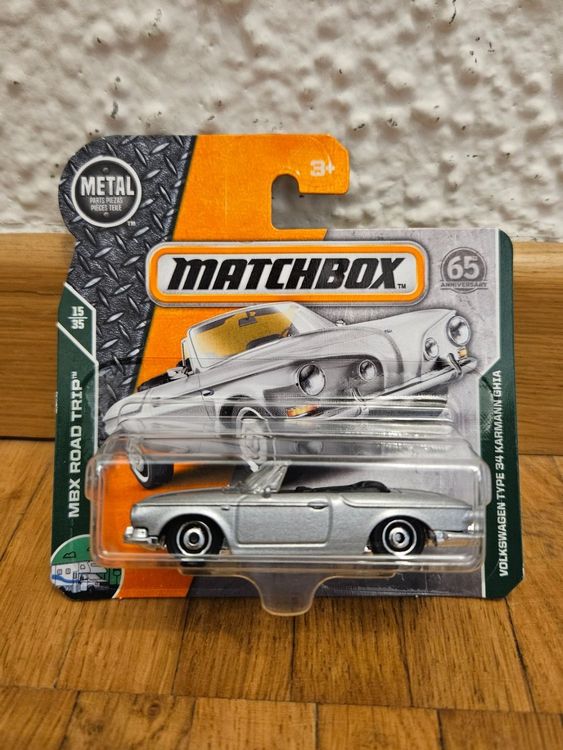 Matchbox Volkswagen Type 34 Karmann Ghia / 65th Anniversary (Neu und ...