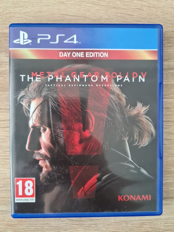 Metal Gear Solid The Phantom Pain + Map (German Cover) - PS4 | Kaufen ...