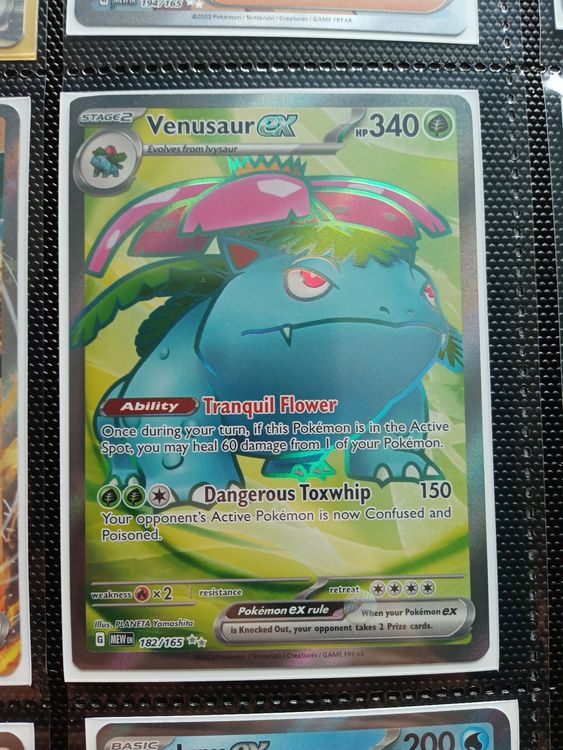 Venusaur ex Full Art - Pokemon 151 Mew (Gebraucht) in Altstätten SG für ...