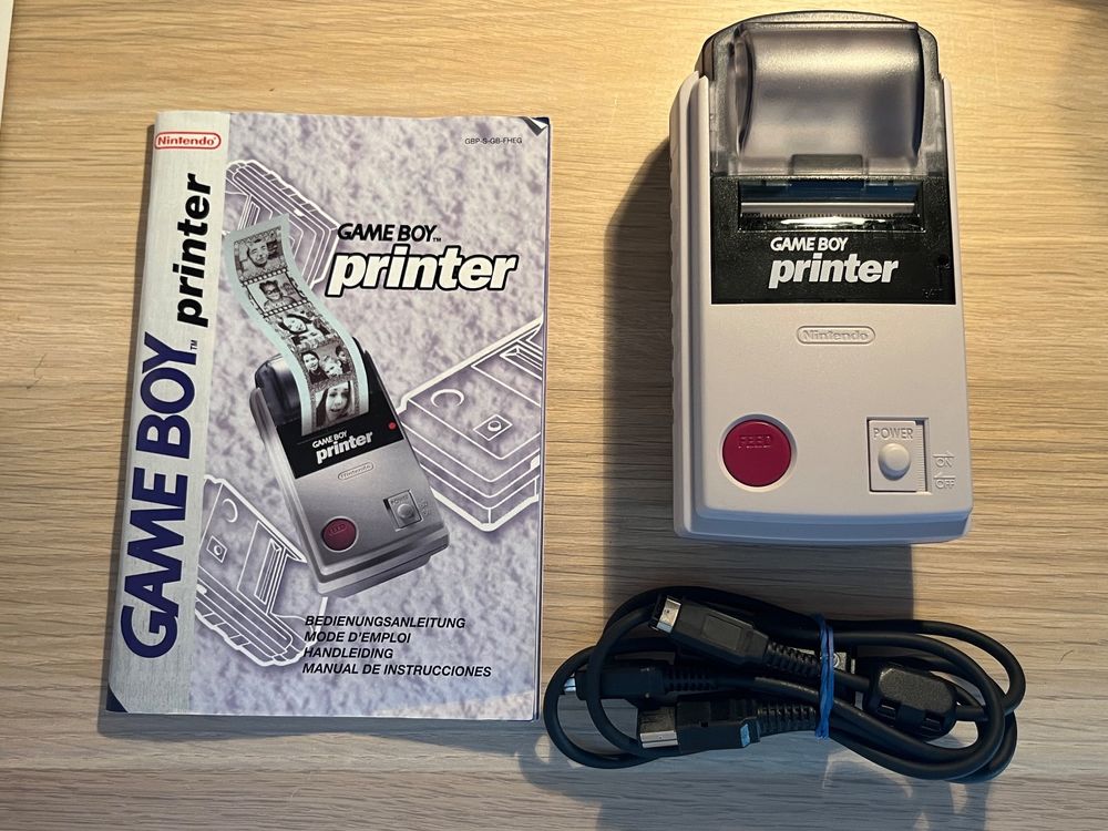 Gameboy Printer Pal Anleitung Original Retro (Gebraucht) in St. Gallen ...