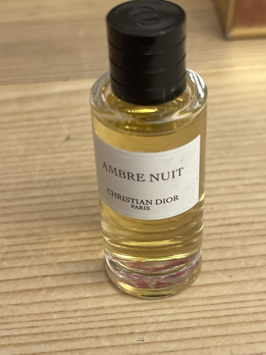 DIOR, Parfum Miniatur, 7.5 ml, Ambre Nuit, neu ohne Box! (Neuf avec ...