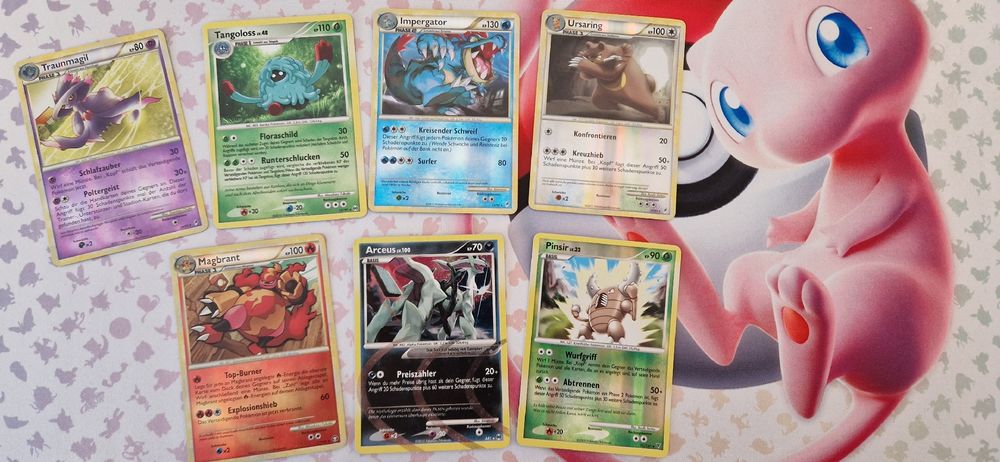Pokémon vintage Karten aus der HGSS- & D&P Ära, Holokarten (Gebraucht) in Mönchaltorf für CHF 20 ...