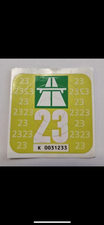 (KOPIE) (KOPIE) Autobahn Vignette 2023 | Kaufen auf Ricardo