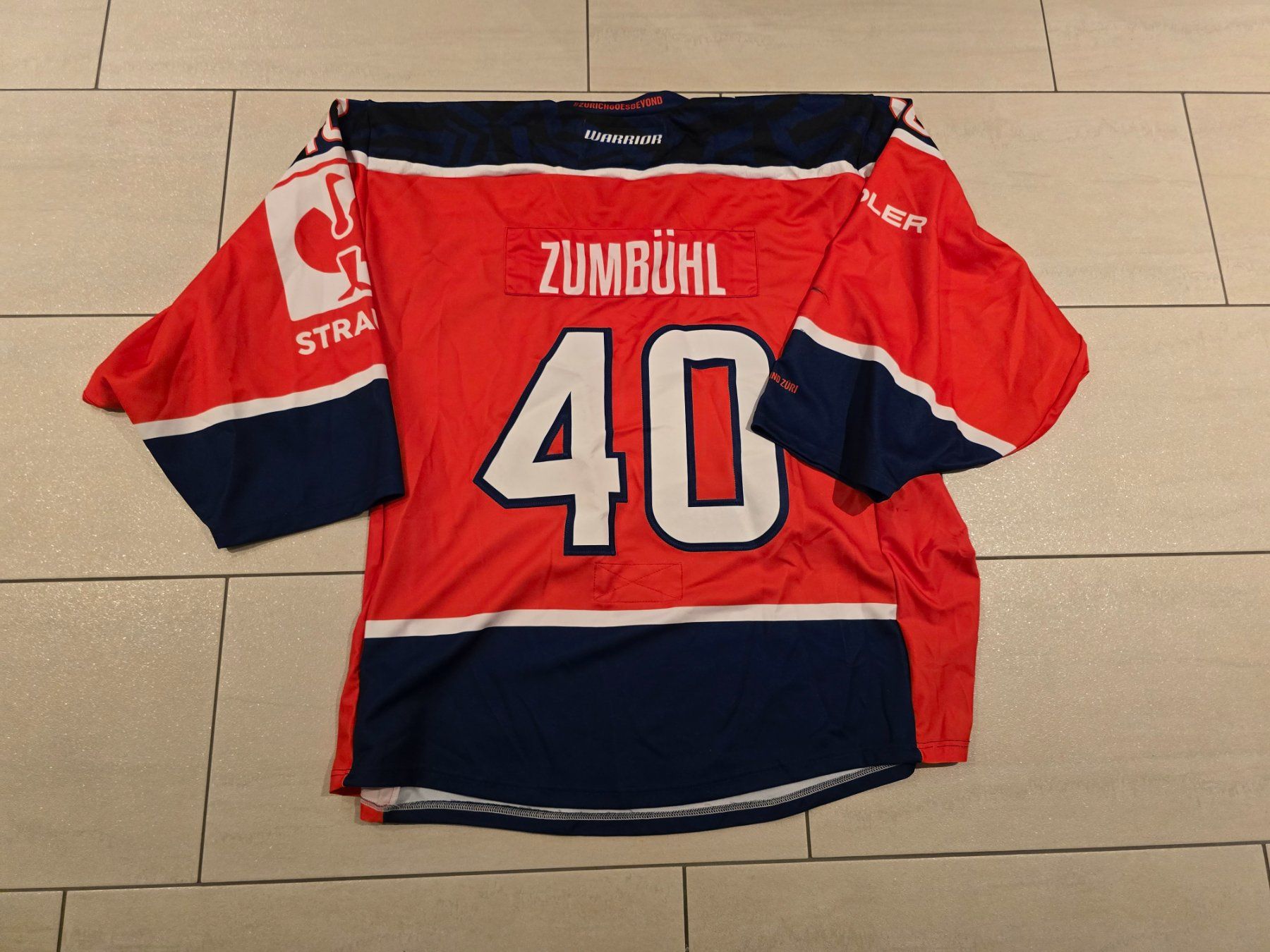 ZSC Lions Originaltrikot CHL #40 Zumbühl (Gebraucht) in Rümlang für CHF ...