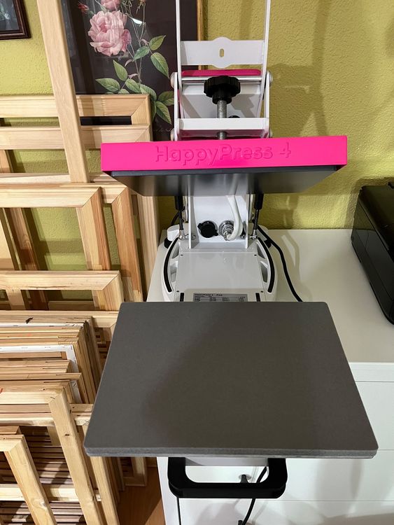 Textildruck HappyPress, Transferpress / Wärmepress, A4, pink | Kaufen auf Ricardo