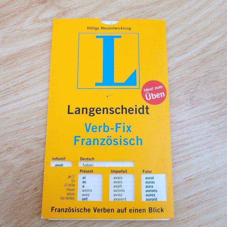 Langenscheidt Verb-Fix Französisch Deutsch ideal zum Üben | Kaufen auf ...