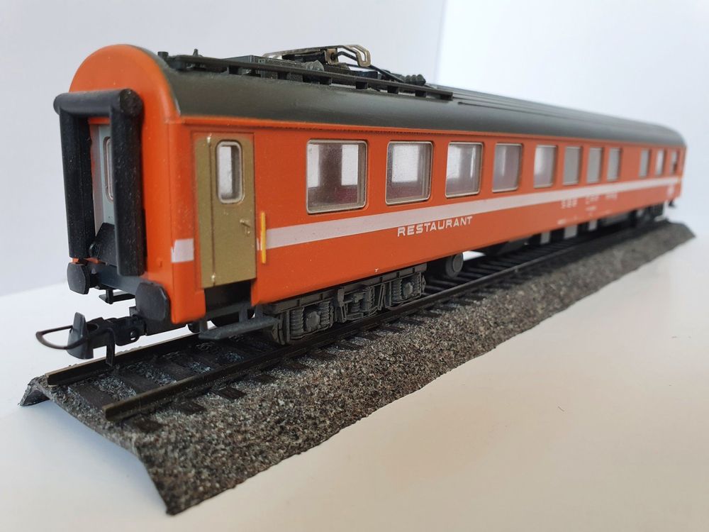 SBB Speisewagen WRm - RIC / 1:87 / Liliput / mit Ribu KK (Neu (gemäss Beschreibung)) in Zürich ...