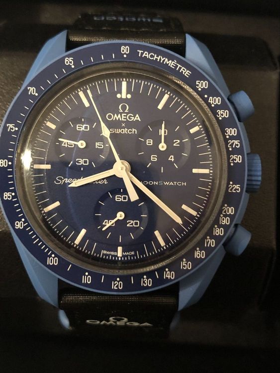 OMEGA x Swatch Moonwatch - Mission to Neptune (Neu und originalverpackt) in Rorschach für CHF ...