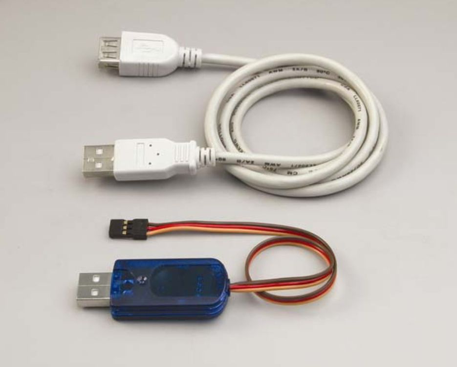 Multiplex USB PC-Kabel RX+S+Telemetrie (UNI) 85149 (Neu und ...