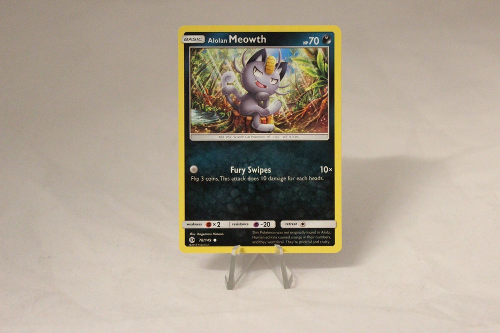 Alolan Meowth - Pokemon Card (Gebraucht) in Dulliken für CHF 0.5 – mit ...