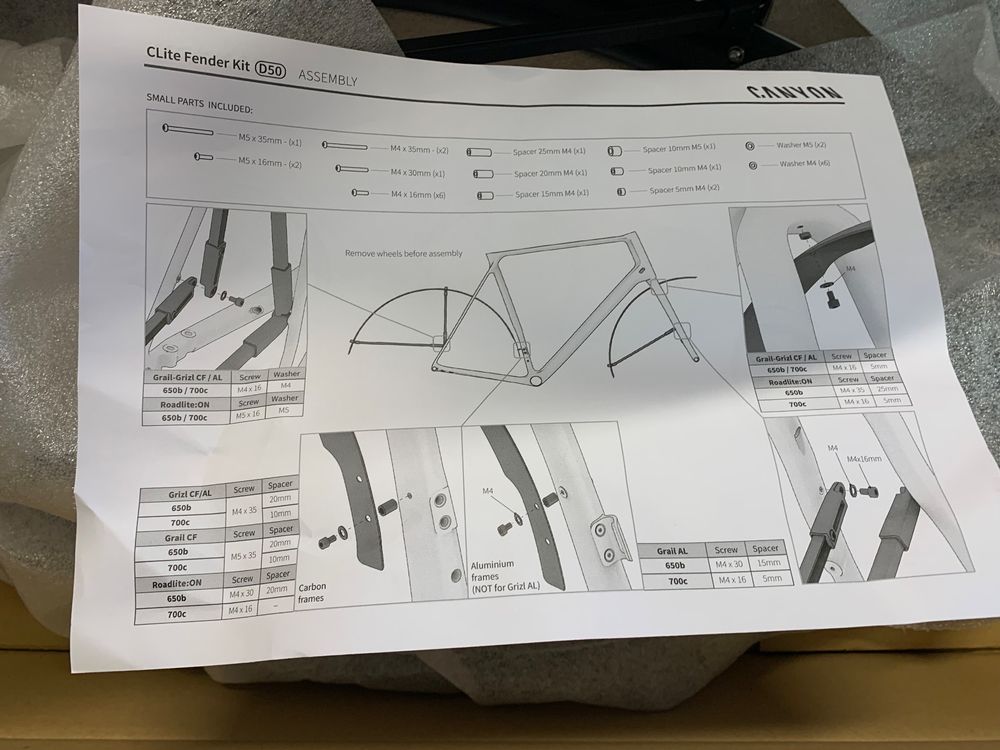 Canyon Grail ou Grizl Fender frame bag bottlecage (Gebraucht) in für ...