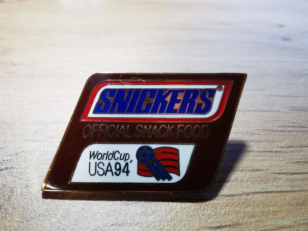 Ansteckpin: World Cup 1994 Snickers (Gebraucht) in Oppligen für CHF 1 ...