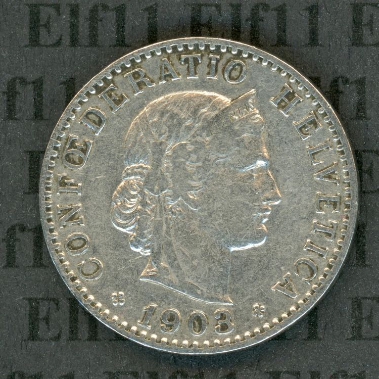 CHF___0.20 1903 ss+ 20 Rappen (Gebraucht) in Widnau für CHF 2 – mit Lieferung auf Ricardo kaufen