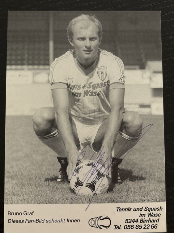 Signiert: Bruno Graf Fan-Foto Fussball Schweiz (Gebraucht) in Uetendorf ...