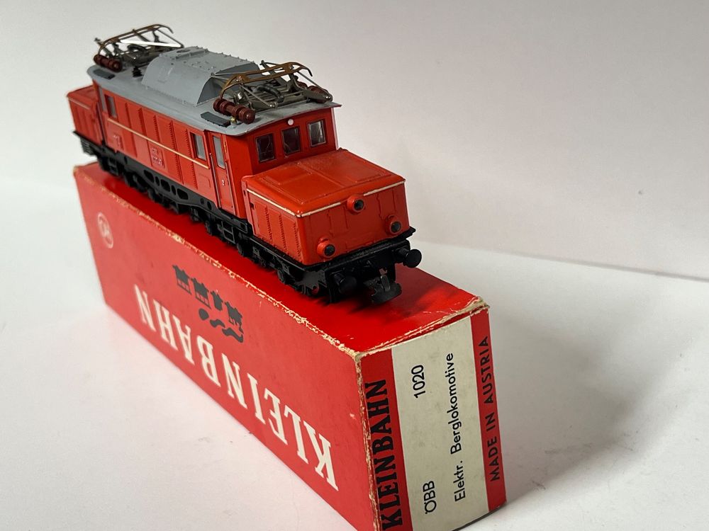 KLEINBAHN OBB 1020 Elektr. Berglokomotive 3/1 Weiss Rot (Gebraucht) in ...