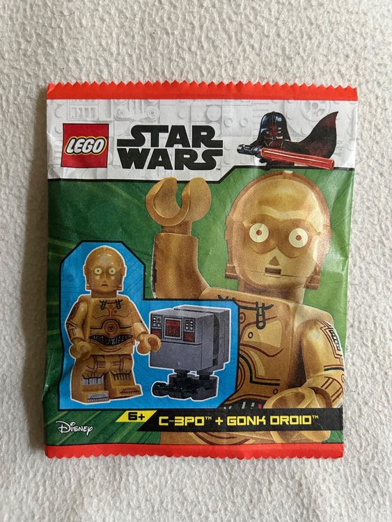 Lego Polybag Star Wars C-3PO + GONK DROID (Neu und originalverpackt) in ...